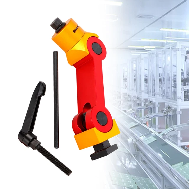 ADJUSTABLE 5 AXIS Precision Milling Vise Stop Part Mill Work Locator ...