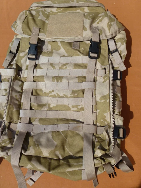 BRITISH ARMY DESERT Dpm 45L Daysack Rucksack Uksf Pri Bergen £49.99 ...