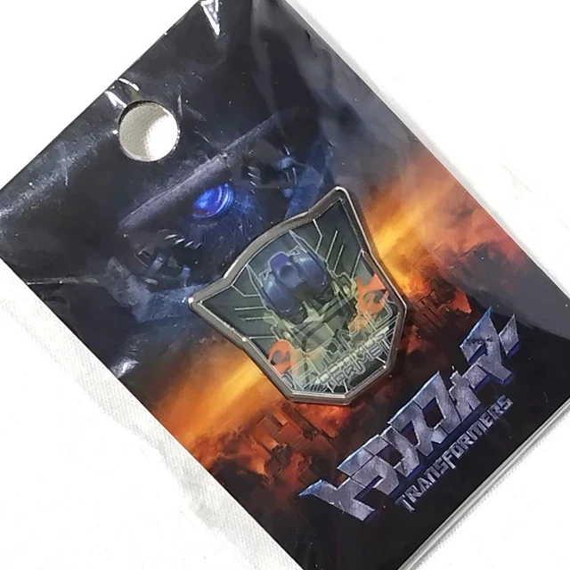 TRANSFORMERS OPTIMUS PRIME Pin Badge mercancía de la película nuevo sin ...
