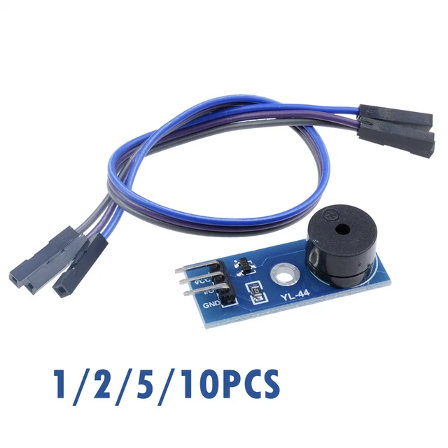 PASSIVE BUZZER ALARM Module Sensor Beep for Arduino Smart Car w/ Cable ...