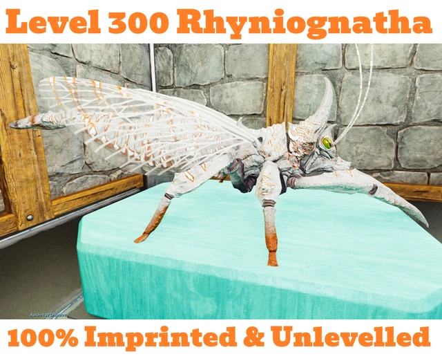 LEVEL 300 RHYNIOGNATHA Ark Survival Ascended PC/PS/XBOX PVE CROSSPLAY £ ...