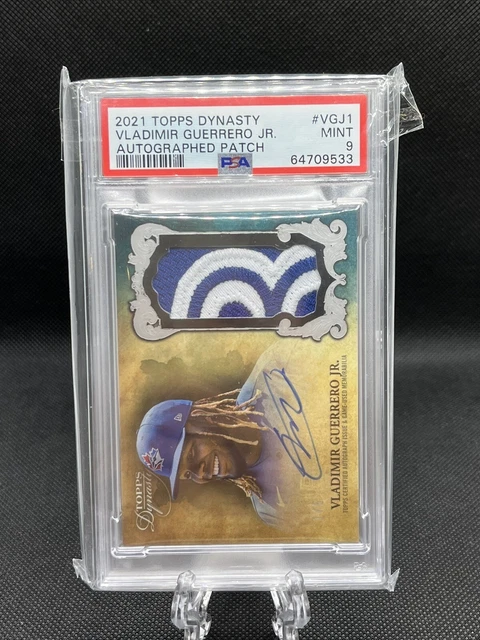 2021 Topps Dynasty Vladimir Guerrero Jr Patch Auto 5 Psa 9 Vgj1 Eur