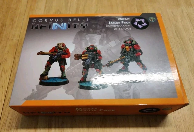 CORVUS BELLI INFINITY Combined Army 28mm Morat Tarlok Pack New $34.95 ...