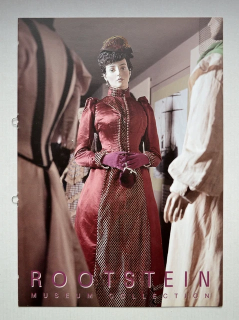 ORIGINAL ROOTSTEIN KATALOG Vintage MUSEUM Prospekt Schaufensterpuppe ...