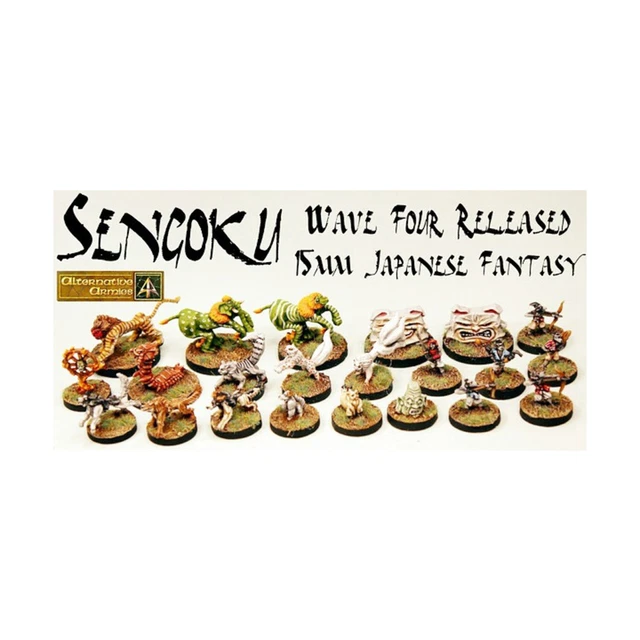 ALTERNATIVE ARMIES SENGOKU Mini 15mm Sengoku Set IV Pack Nouveau EUR 82 ...