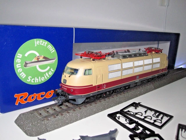 ROCO 69744 (AC) E-Lok Br. 103 140-0 Rot/Beige Ep.IV , DIGITAL ...