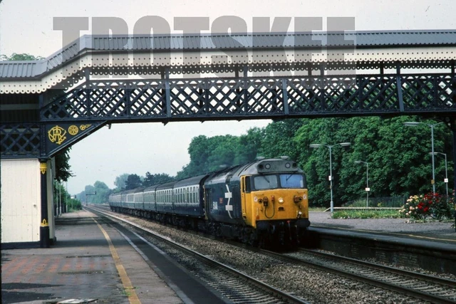 35MM SLIDE BR British Rail Diesel Loco Class 50 50048 1983 Original £4. ...
