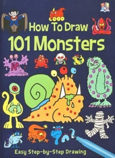 HOW TO DRAW 101 Funny Monsters, £2.13 - PicClick UK