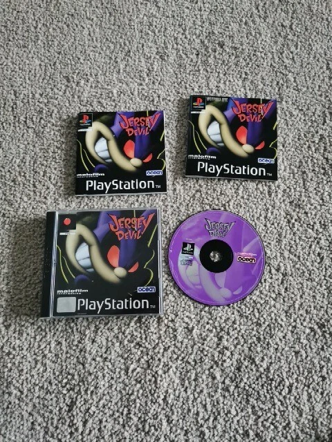 JERSEY DEVIL SONY PlayStation (PS1) Complete With Walkthrough - Black ...