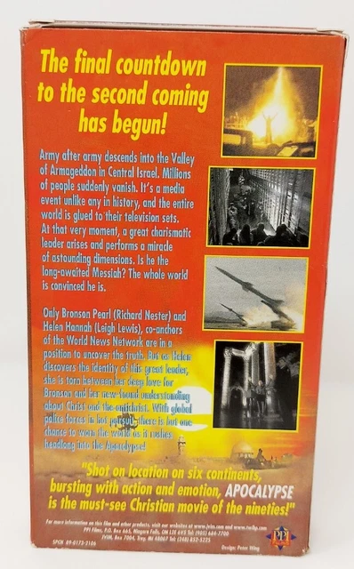APOCALYPSE (VHS, 1998) Caught In Eye of the Storm - Messiah Christian ...