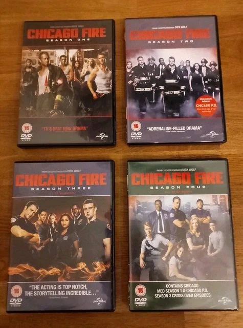 DVD - CHICAGO Fire Complete Seasons 1-4 DVD Collection Bundle PAL UK R2 ...
