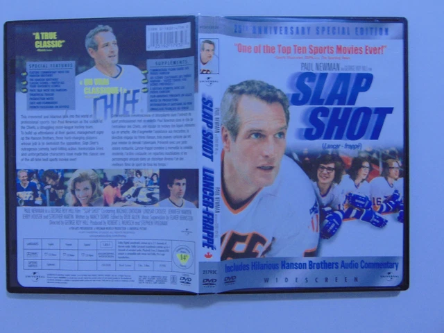 SLAP SHOT 25TH Anniversary Special Edition - DVD $9.39 - PicClick CA