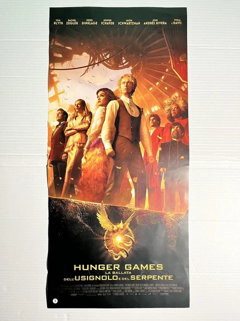 LOCANDINA HUNGER GAMES La Ballata Dell'usignolo E Del Serpente NUOVO ...
