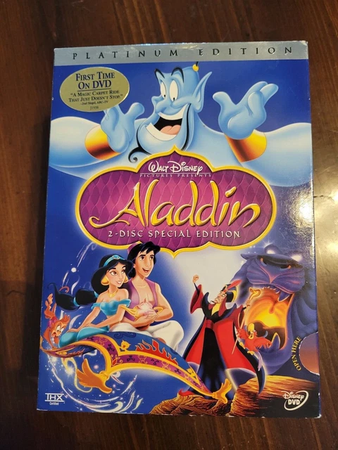 ALADDIN DVD, 2004, 2-Disc Set, Special Edition - Platinum Edition ...
