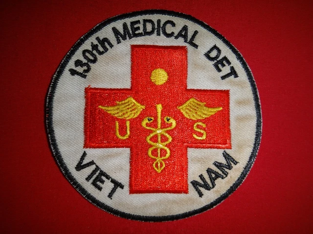 VIETNAM WAR US Army 130th Medical Detachment Vietnam Aufnäher EUR 8,74 ...