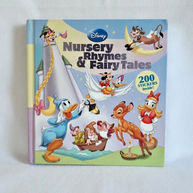 DISNEY NURSERY RHYMES & Fairy Tales Book 2008 $20.50 - PicClick