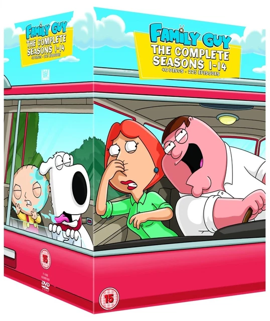 FAMILY GUY SEASON 1-14 Complete Collection All Seasons Original Sealed ...