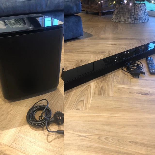 BOSE SOUNDTOUCH 300 soundbar & Bose subwoofer Acoustmass 300 Bass ...