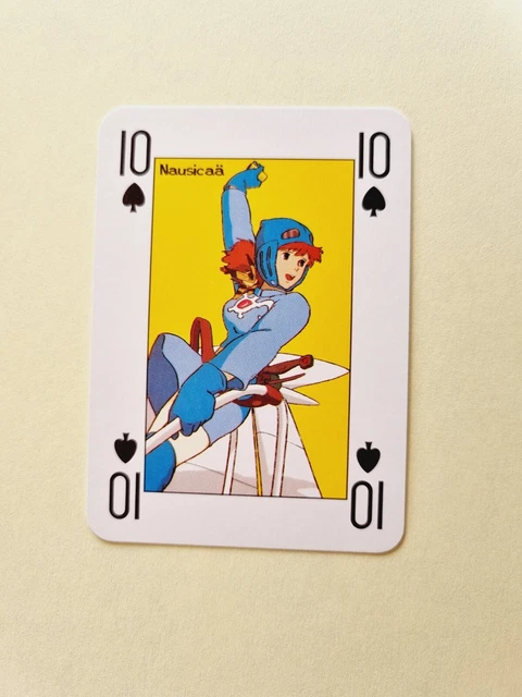 NAUSICAA RARE RED Card Japan Manga Anime 90s Original Vintage $20.01 ...