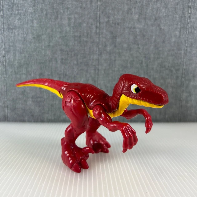 FISHER PRICE IMAGINEXT Red Raptor Velociraptor Action Figure 2011 ...