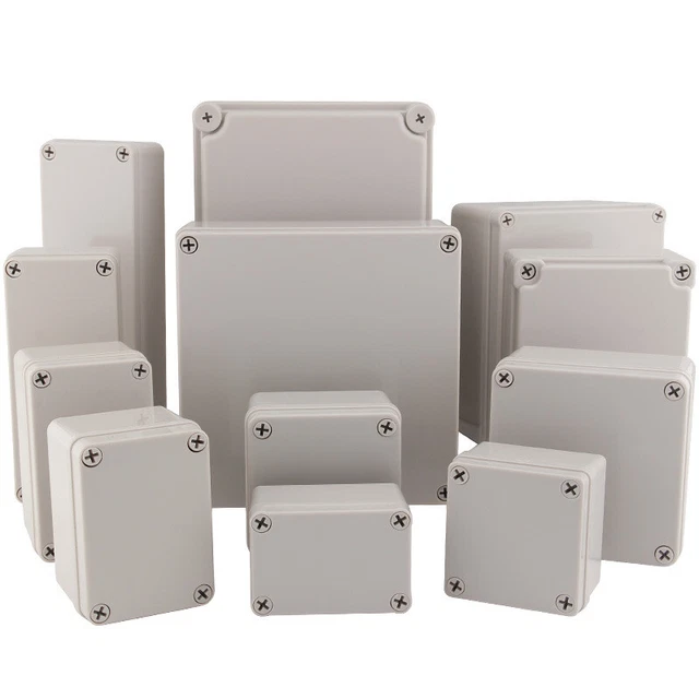 ELECTRICAL JUNCTION BOX ABS plastic Enclosure Outdoor Distribution box ...