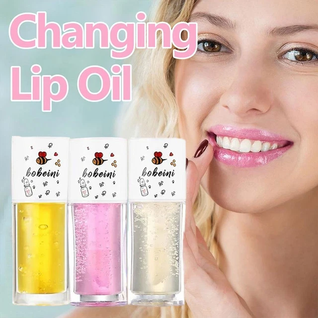 BOBEINI LIP OIL Balm Lip Oil Hydrating Moisturizing Nourishing Lips New ...