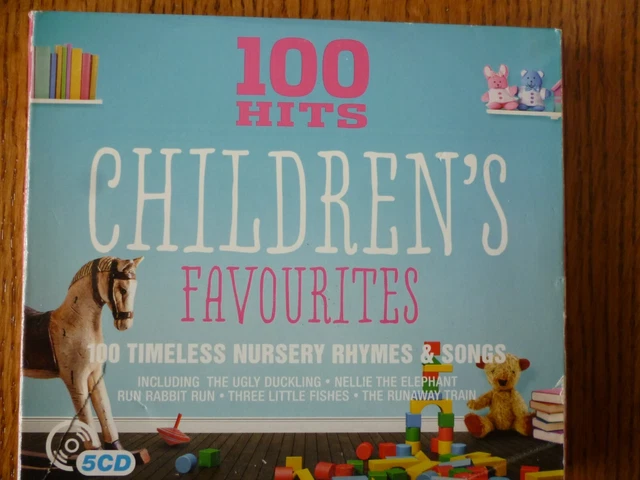 5 CD ALBUM - CHILDREN'S FAVOURITES - 100 Nursery Rhymes & songs £1.00 ...