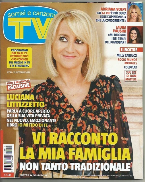 Rivista Settimanale Sorrisi E Canzoni Tv N 41 12 Ottobre 2021 Gruppo