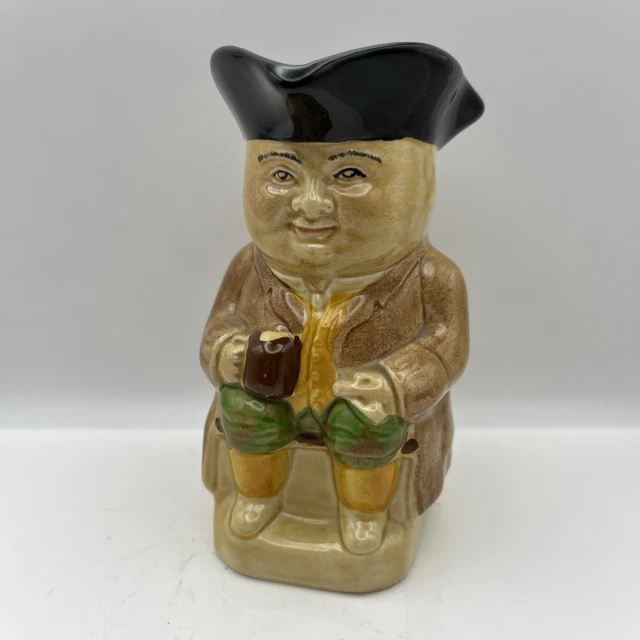 VINTAGE WOOD & Son Toby Jug-Small Pottery Collectible Ornament-11.75 cm ...