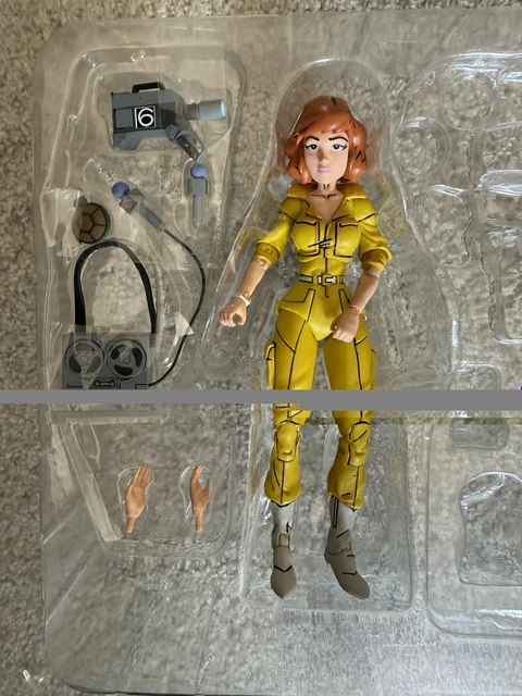 NECA TMNT TOON Cartoon - April O’Neil Figure £26.69 - PicClick UK