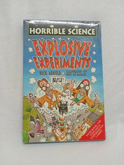 HORRIBLE SCIENCE EXPLOSIVE Experiments Book and Cards Pack by Arnold ...