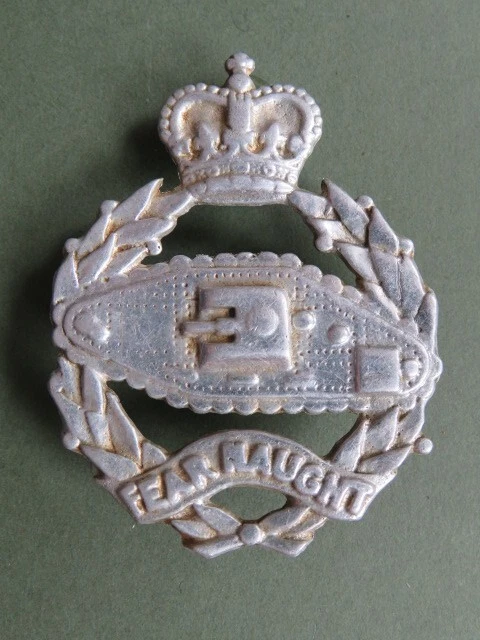 BRITISH ARMY 4TH Royal Tank Regiment 1st Pattern Glengarry Badge ...
