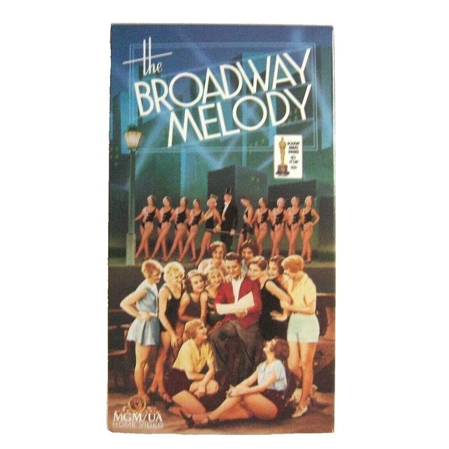 BROADWAY MELODY VHS Movie Best Picture of 1929 MGM/UA £6.34 - PicClick UK