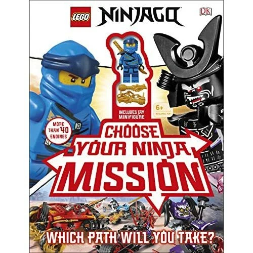 LEGO NINJAGO CHOOSE Your Ninja Mission: With NINJAGO­ J - Hardback NEW ...