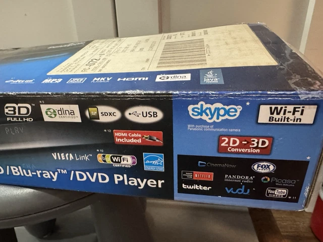 PANASONIC DMP-BDT215P 3D Blu-Ray Player Open Box - Brand New $275.89 - PicClick AU