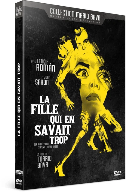 LA FILLE QUI en savait trop (DVD) Mario Bava John Saxon Leticia Roman ...