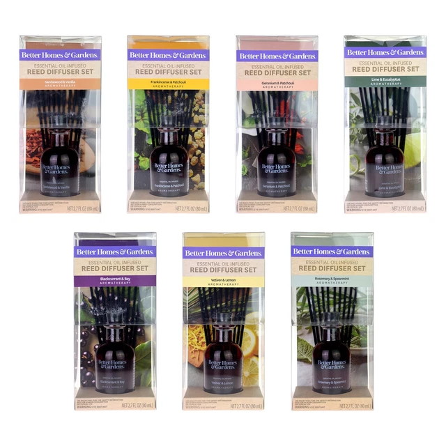 3X MIX MAINSTAYS Better Homes & Gardens Essential Oil Rattan Reed ...