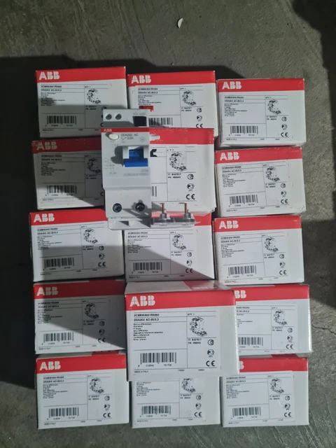 ABB BLOCCO DIFFERENZIALE DDA202 AC-25/0,3 2P EUR 19,00 - PicClick IT