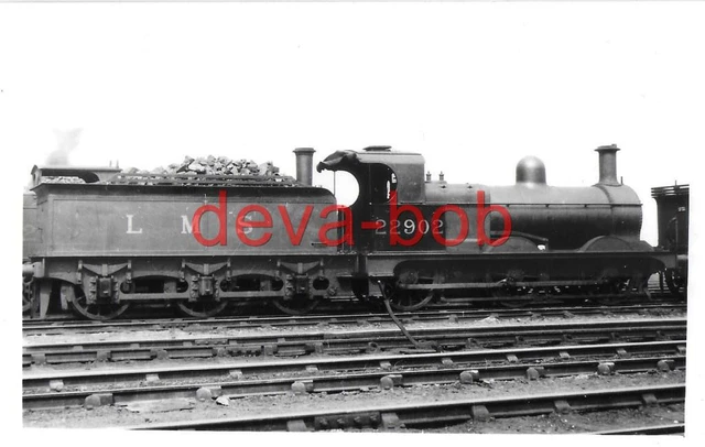 RAILWAY PHOTO LMS 2F 22902 Midland Johnson 1142 Class 0-6-0 Loco £1.35 ...