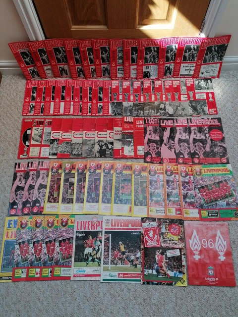 VINTAGE LFC LIVERPOOL Football Club Collector's Bundle.Gerrard signed ...