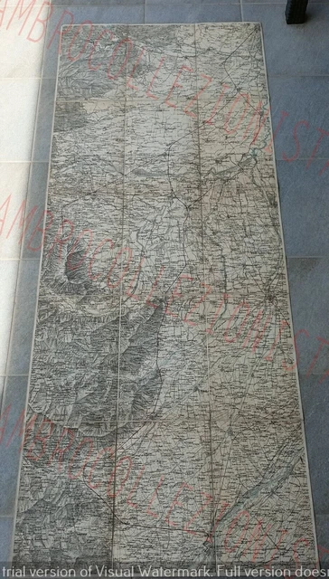 1879 MILITARY GEOGRAPHIC Institute Map - Legs £21.29 - PicClick UK