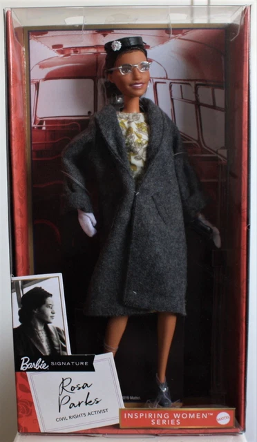 Mattel Barbie Signature Rosa Parks Inspiring Women Series C7 £33 28
