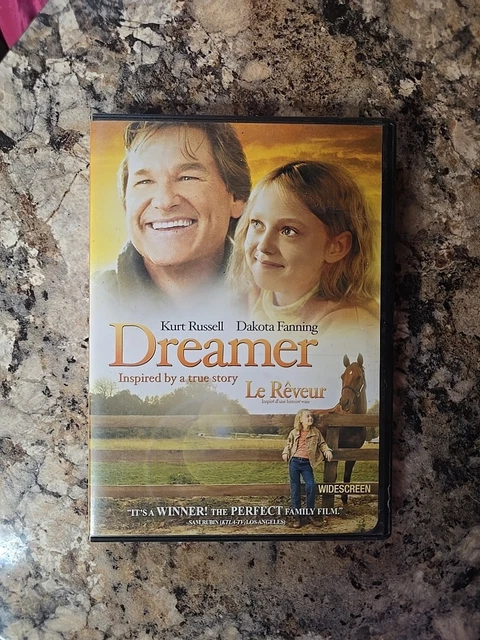 DREAMER (DVD, 2006, Widescreen) Kurt Russell, Dakota Fanning. True ...