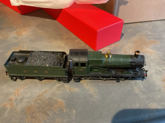 00 GAUGE GWR Steam Locomotive and two Cornish Riviera coach’s £104.72 ...