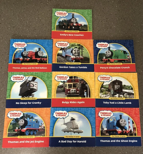 THOMAS THE TANK Engine Full Set Of 10 Paperback Books 2009 $12.00 ...