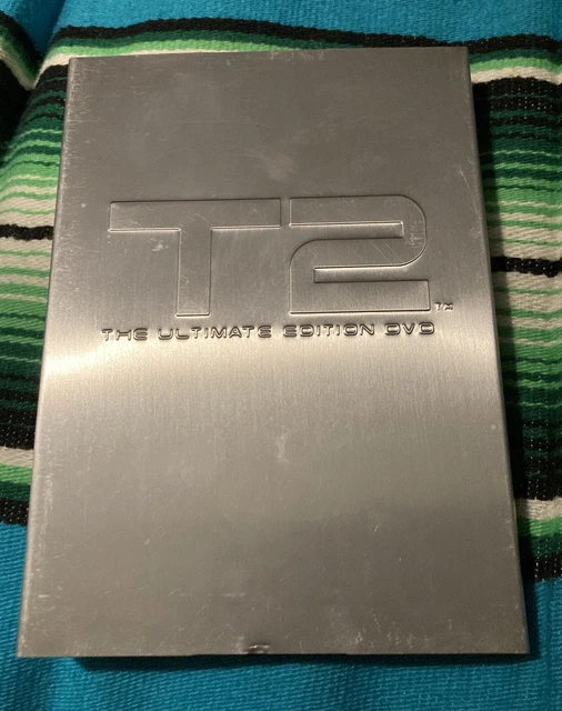 TERMINATOR 2 JUDGEMENT Day Ultimate Edition DVD R1 Metal Slip Case RARE ...