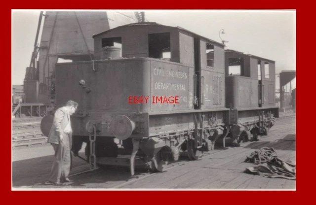 PHOTO LNER Sentinel Class Y3 Loco Departmental No 42 At Cambridge 26-6 ...