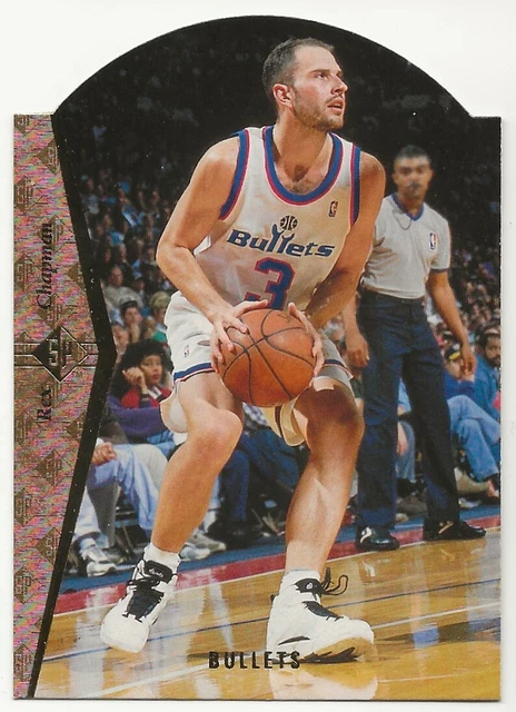 1994-95 UPPER DECK SP Basketball Rex Chapman - Washington Bullets Die ... 1994-95 UPPER DECK SP Basketball Rex Chapman - Washington Bullets Die ...