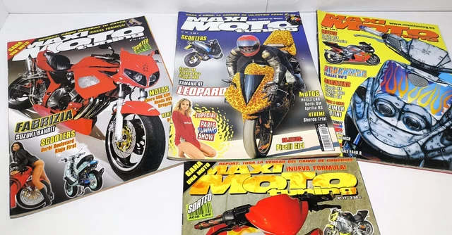 12 REVISTA MAXI Moto Tuning Coleccion Español Spanish Scooter Posters ...