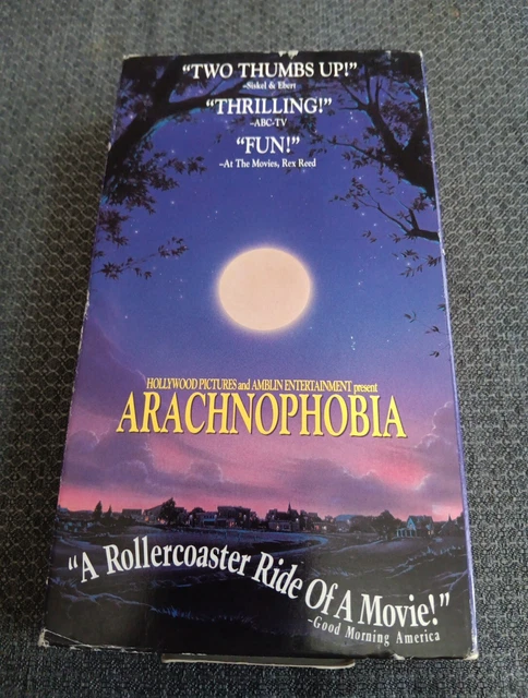 ARACHNOPHOBIA VHS MOVIE Film 1995 John Goodman Jeff Daniels Spider ...